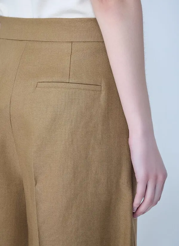 Max Mara Linen Bermuda Shorts