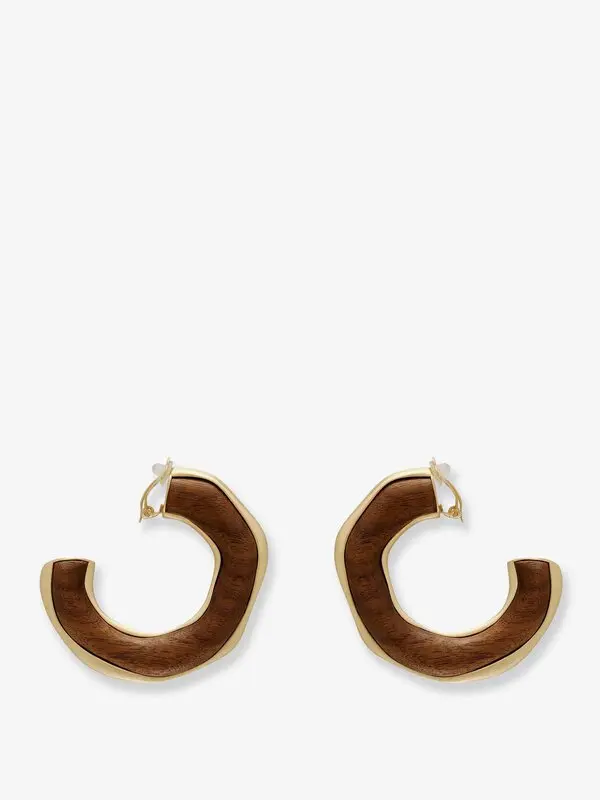 Cult Gaia Natural Wood Earrings - Multicolor
