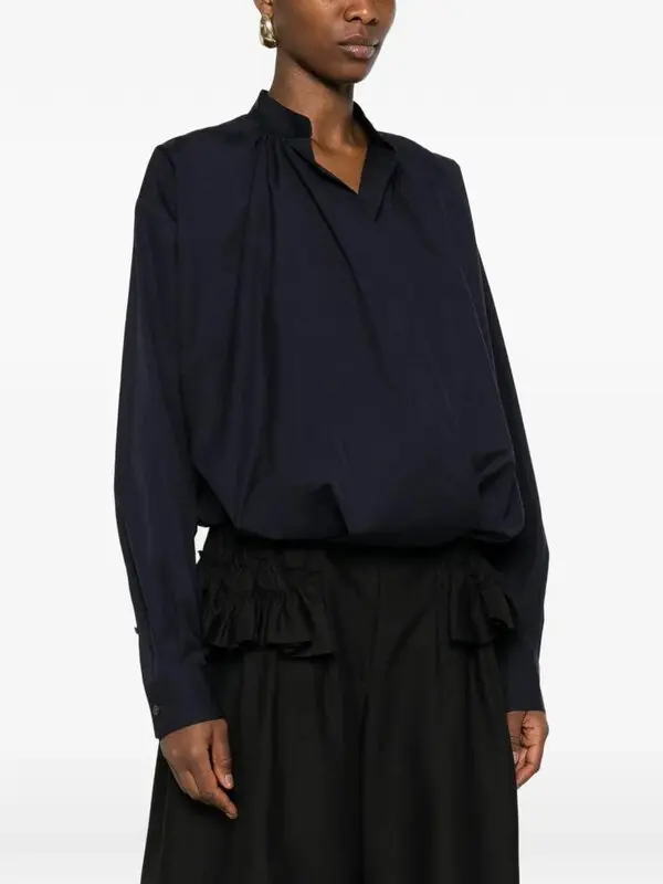 Dries Van Noten Cenver Cotton Shirt - Blue