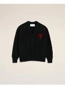 AMI Paris V-neck Cardigan - Multicolor