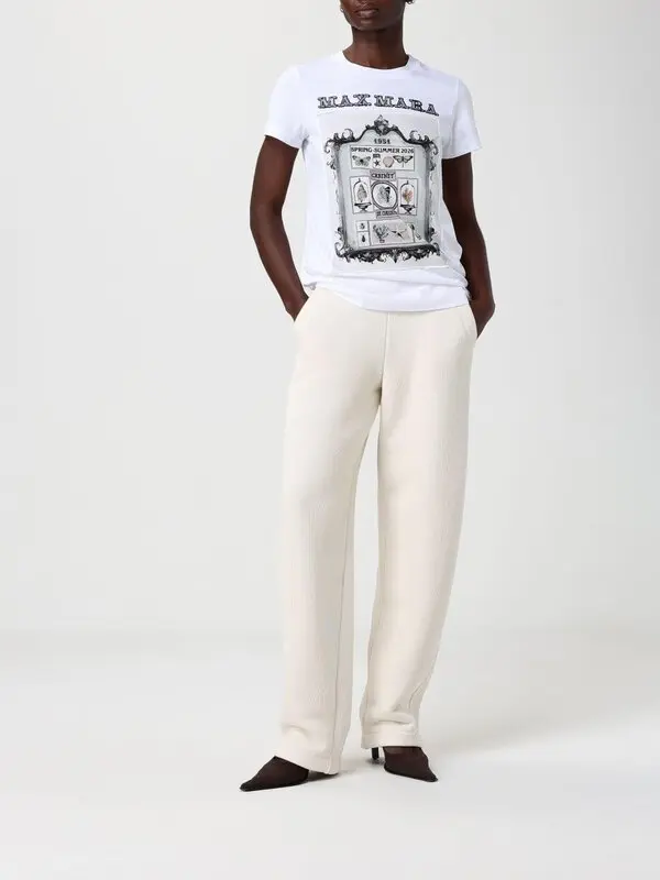 Max Mara Printed Cotton T-shirt