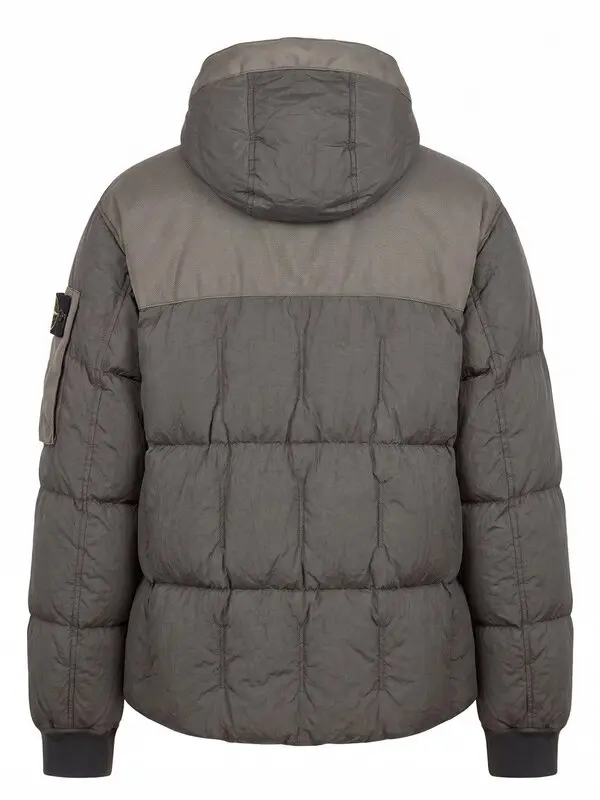 Stone Island Garment Dyed Crinkle Reps Ny Jacket