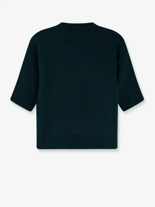 Gucci Wool Sweater With Frontal Logo Embroidery