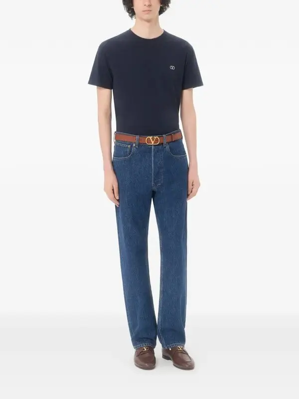 Valentino Garavani Cotton Jersey T-shirt - Blue