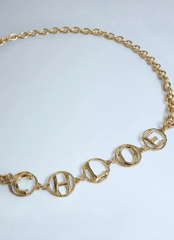 Chloé Script Jewelry Belt