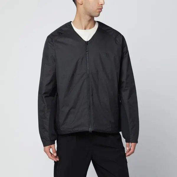 PURPLE MOUNTAIN OBSERVATORY Nylon Zip-up Jacket - Black