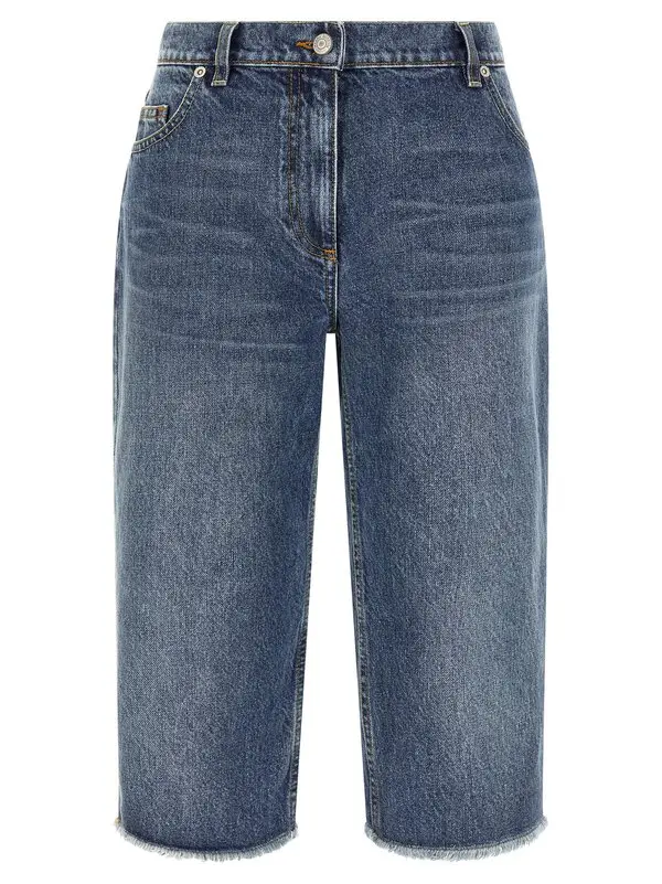 Magda Butrym 08 Capri Jeans - Blue