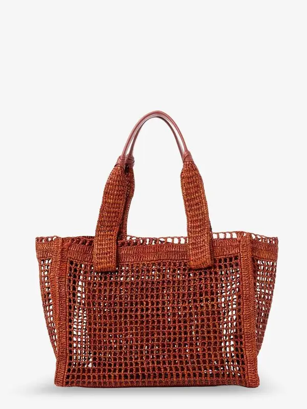 Chloé Raffia And Leather Shoulder Bag - Multicolor