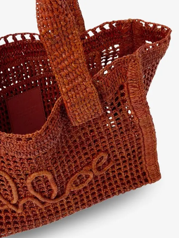 Chloé Raffia And Leather Shoulder Bag - Multicolor