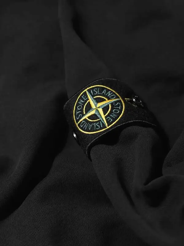 Stone Island Raglan-sleeve Sweatshirt - Black