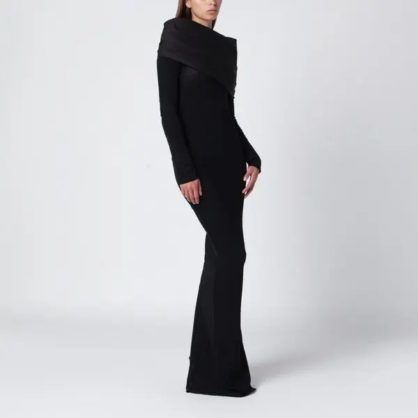 ENTIRE STUDIOS Long Wool Dress - Black
