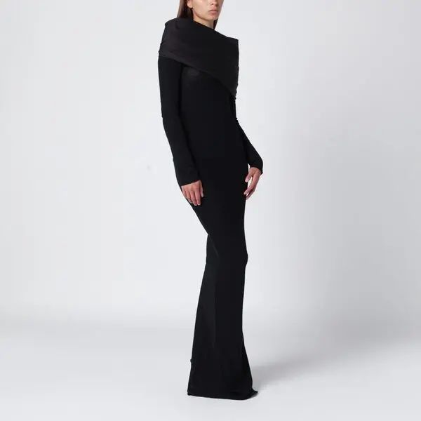 ENTIRE STUDIOS Long Wool Dress - Black