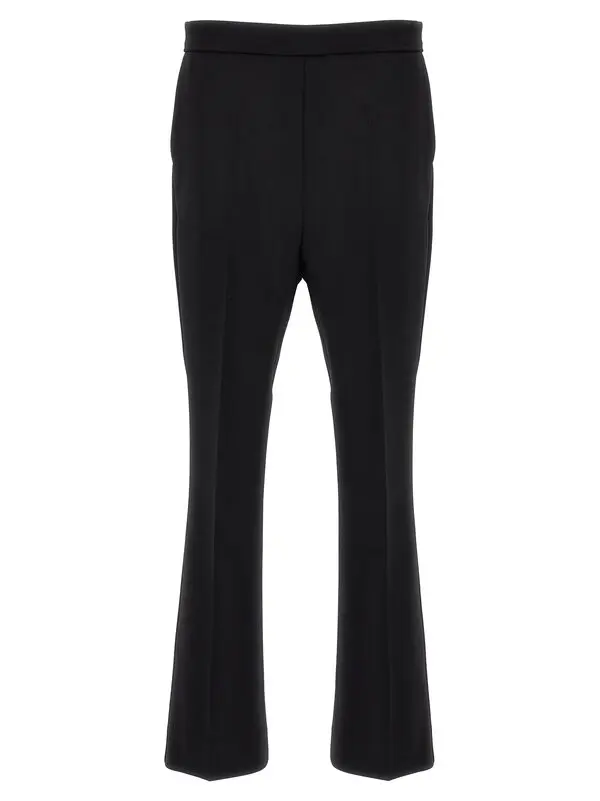 Max Mara Cropped Trousers - Black