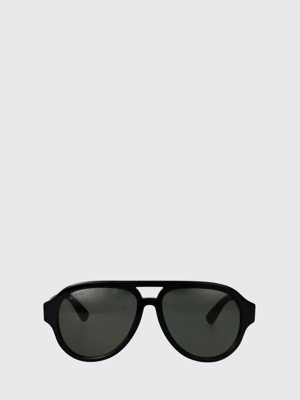 Gucci Aviator Sunglasses In Acetate With Double Bridge And Uva/uvb Lenses