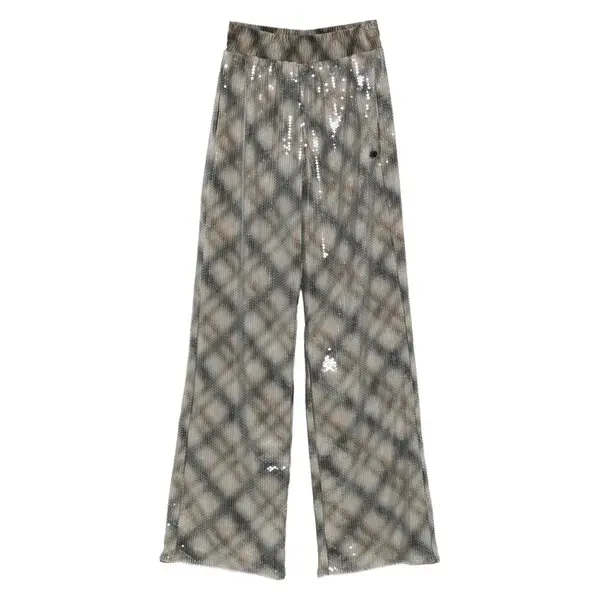 DIESEL® Neutrals Trousers Palazzo Pants