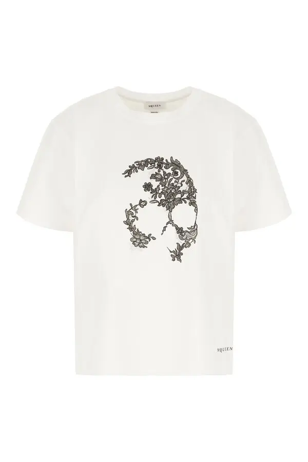 Alexander McQueen Crewneck Short Sleeve T-shirt