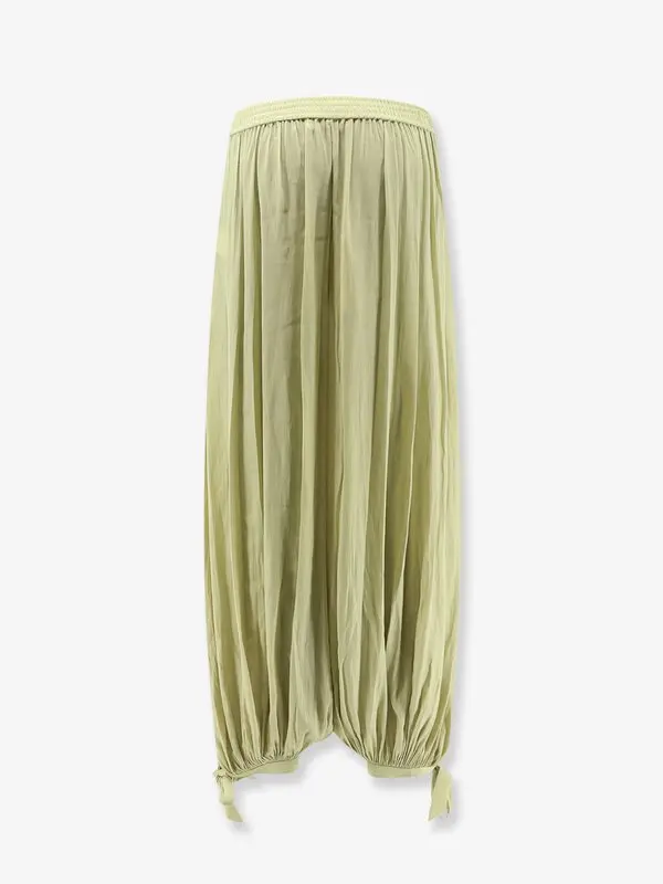 Chloé Harem Trousers With Knot Detail - Multicolor