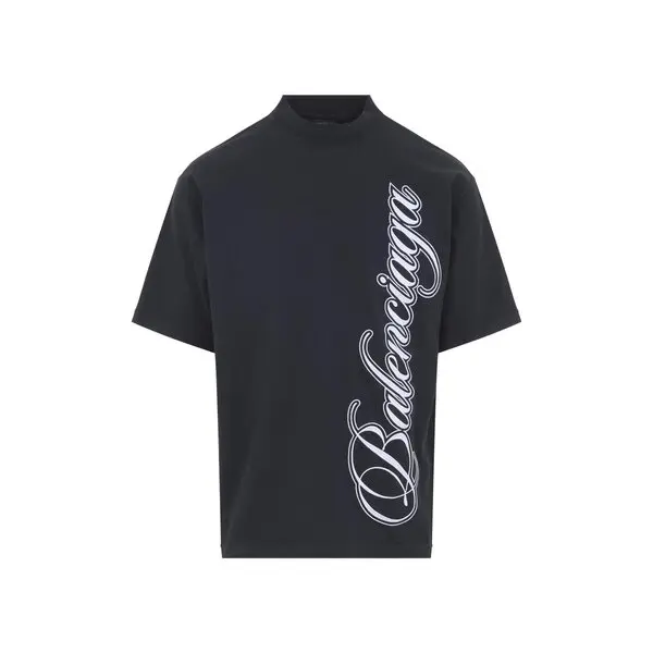 Balenciaga Medium Fit T-shirt - Black