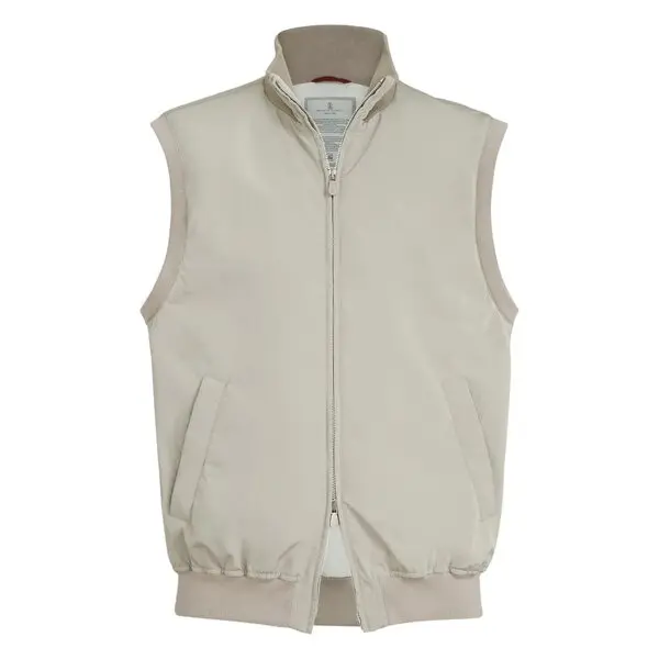 Brunello Cucinelli Neutrals Jackets Waistcoats & Gilets