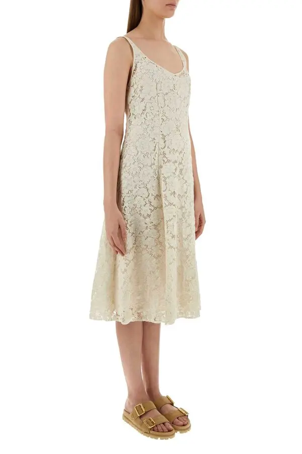 Prada Ivory Lace Dress