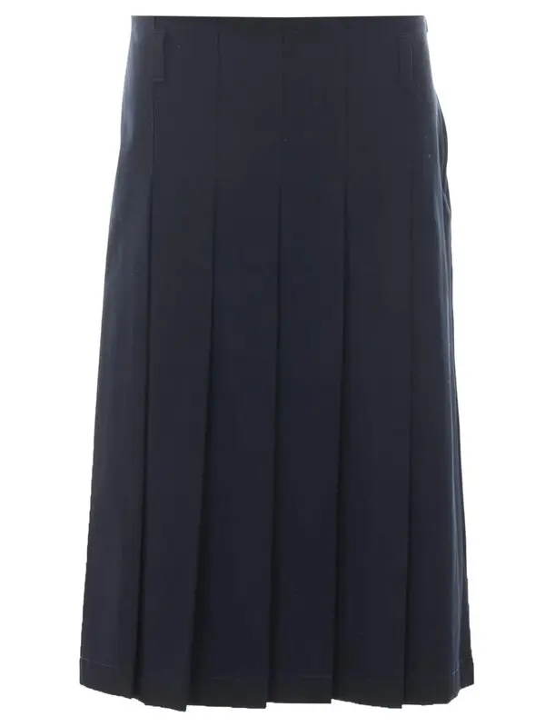 A.p.c. Alice Gabardine Midi Skirt - Blue