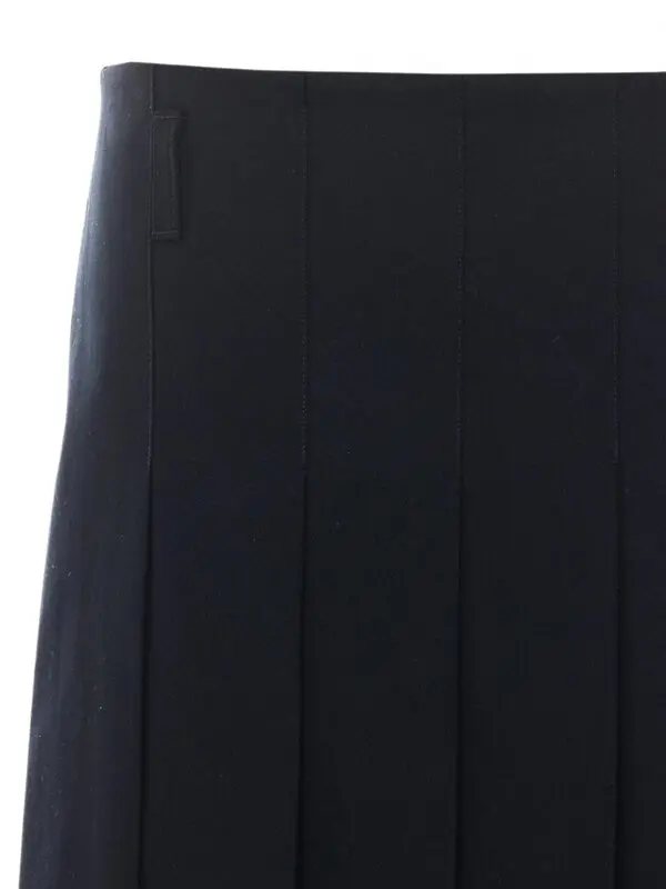 A.p.c. Gabardine Midi Skirt - Blue