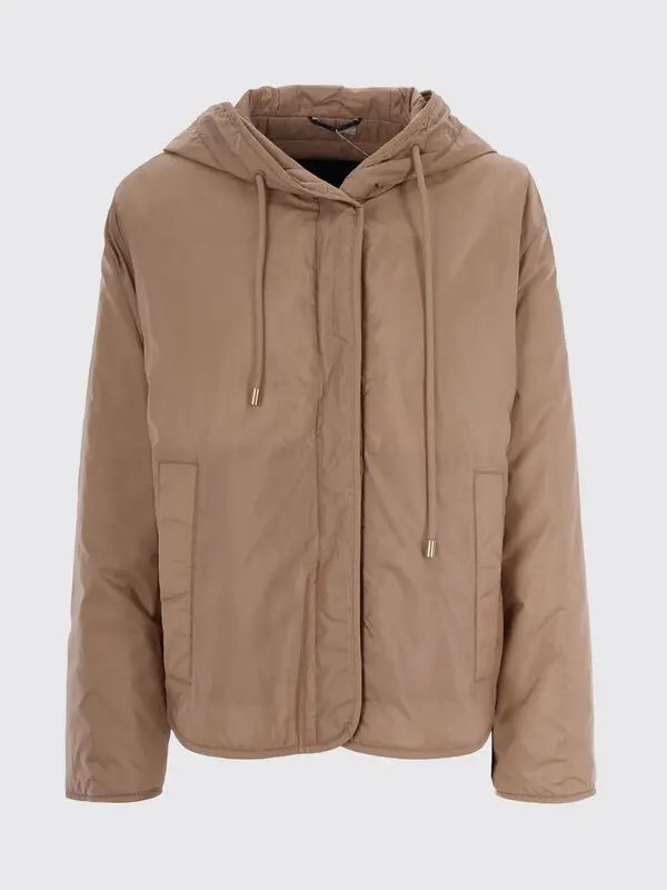 Max Mara Hooded Padded Jacket - Cream