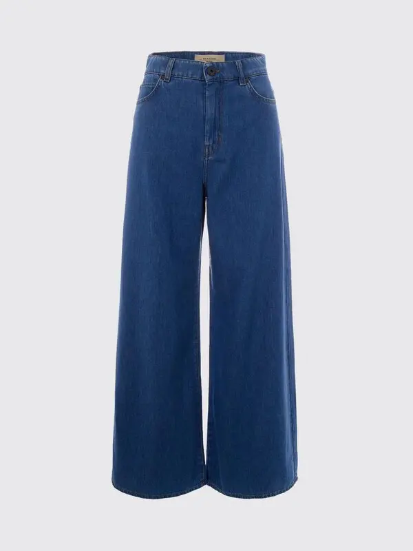 Max Mara Wide Leg Jeans - Blue