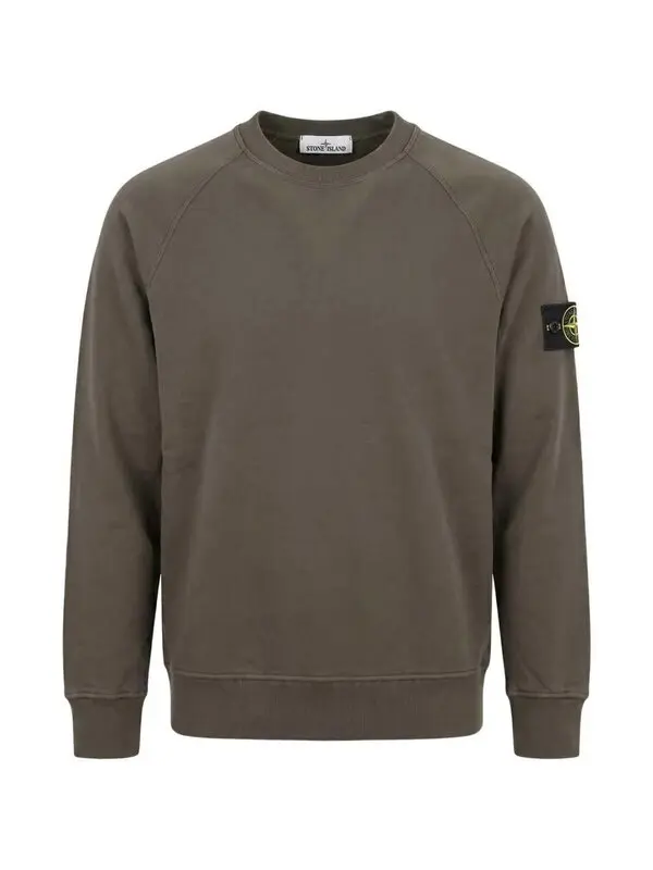 Stone Island Raglan-sleeve Sweatshirt - Gray