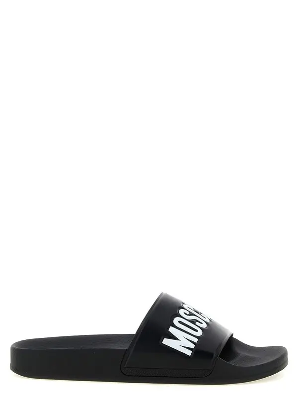 Moschino Pool Slides - Multicolor