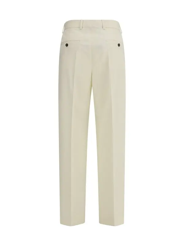 TOTEME Straight Leg Trousers - Multicolor