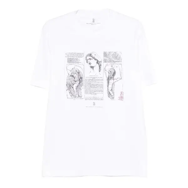 Brunello Cucinelli T-shirts & Vests T-shirts - White
