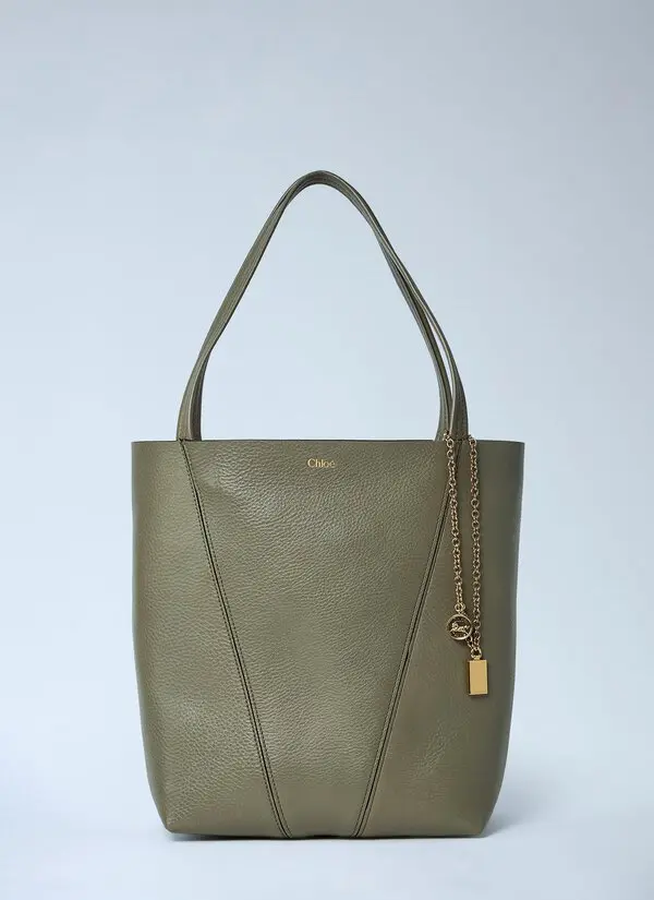 Chloé Spin Tote Bag - Green