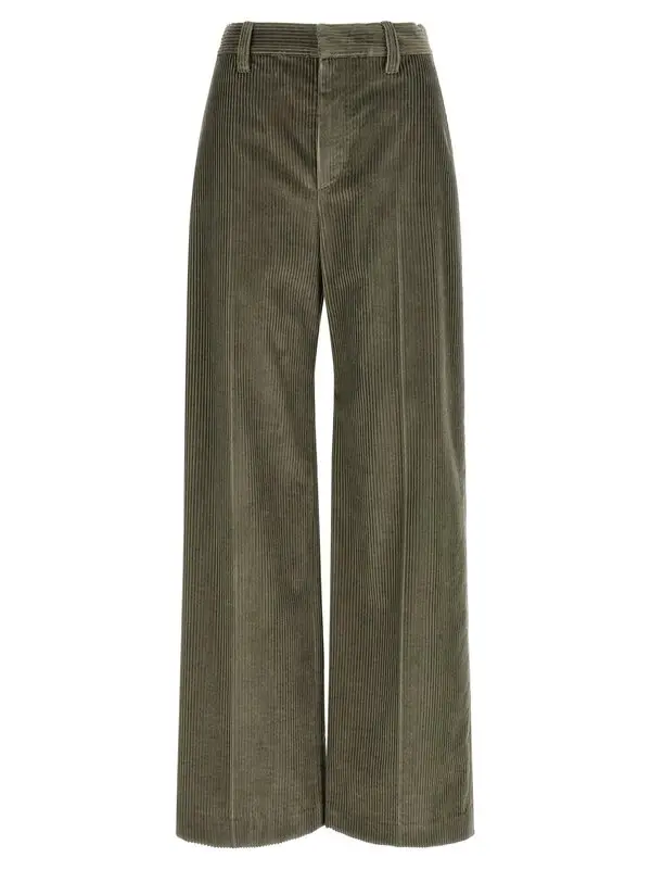 Brunello Cucinelli Corduroy Trousers - Green
