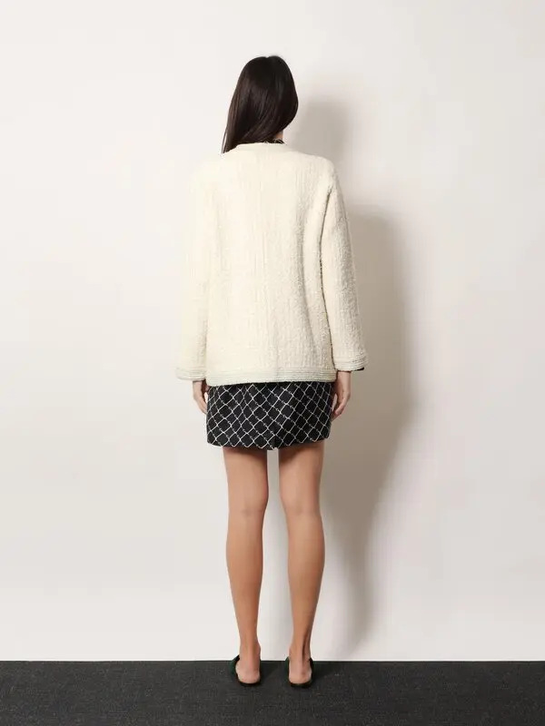 Gucci Wool And Cotton Blend Cardigan