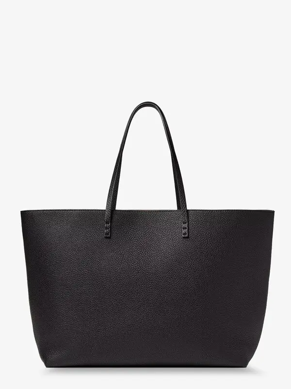 Fendi Medium Leather Roll Shopping Bag