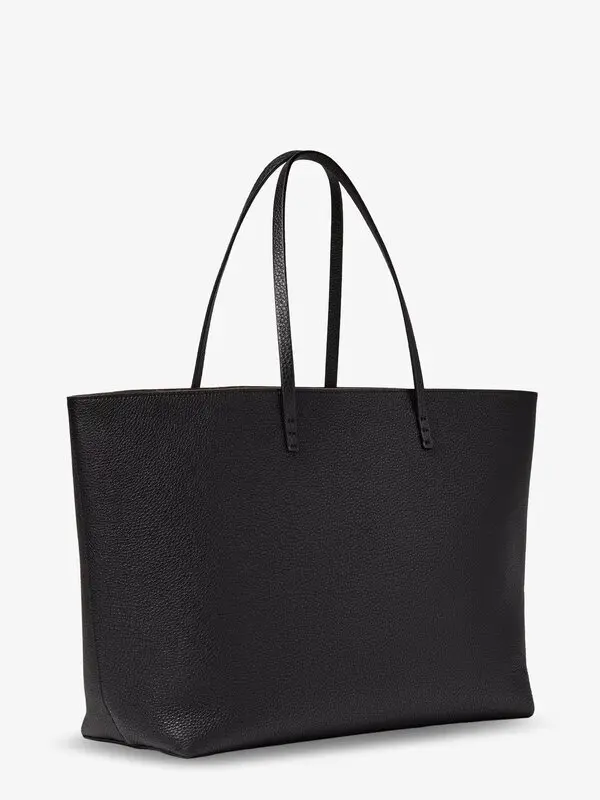 Fendi Medium Leather Roll Shopping Bag