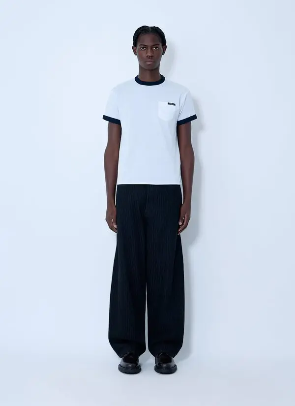 Prada Logo Motif T-shirt