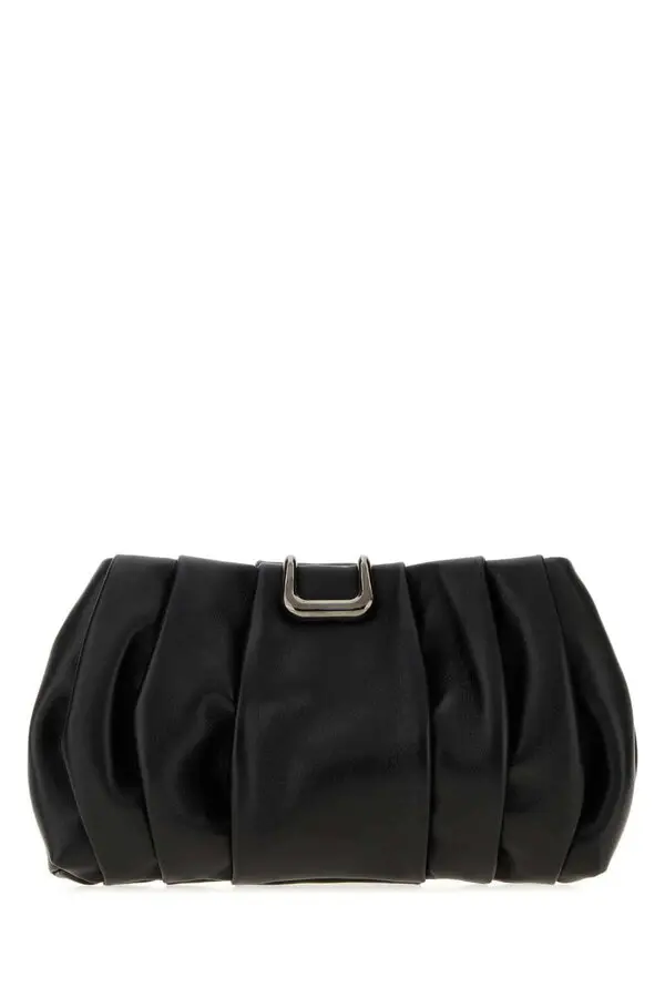 Brunello Cucinelli Leather Clutch - Black