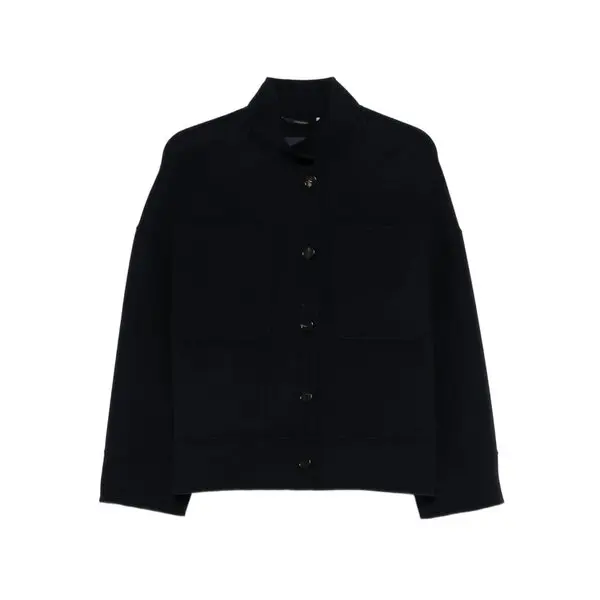 Max Mara Jackets Oversized Jackets - Black