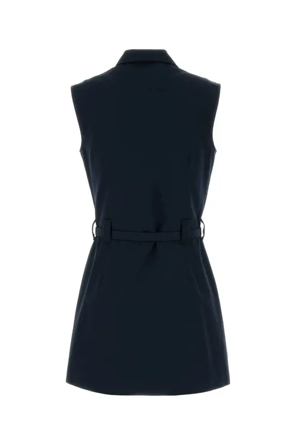 Miu Miu Poplin Mini Dress - Blue