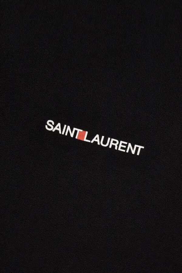 Saint Laurent Logo Hoodie
