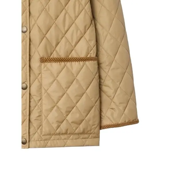 Burberry Neutrals Jackets Puffer Jackets