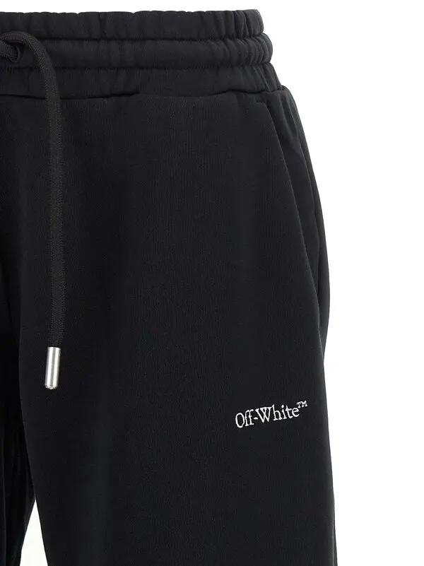 Off-White Cotton Joggers
