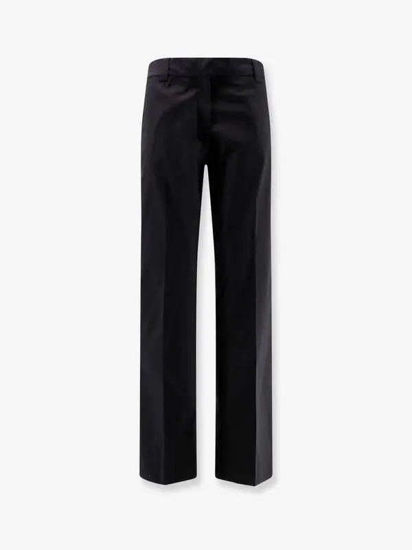 Miu Miu Stretch Poplin Trousers - Multicolor