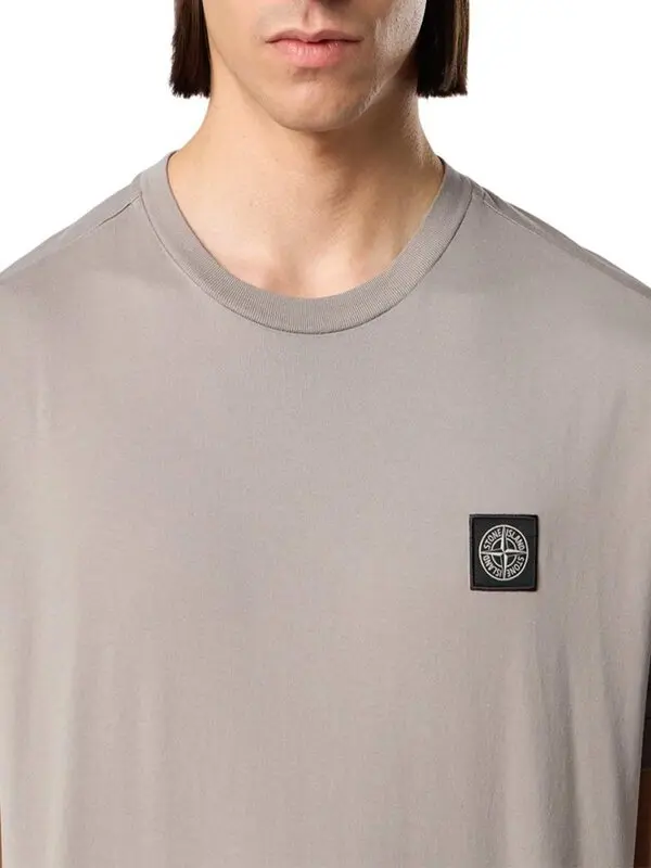 Stone Island Logo-patch T-shirt