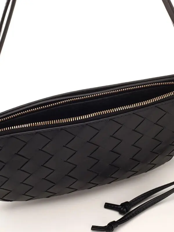 Bottega Veneta Gemelli Double Pouch Intrecciato - Black