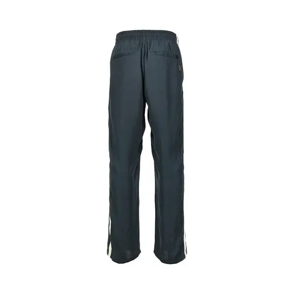 DIESEL® Satin Track Pants With Patches - Green
