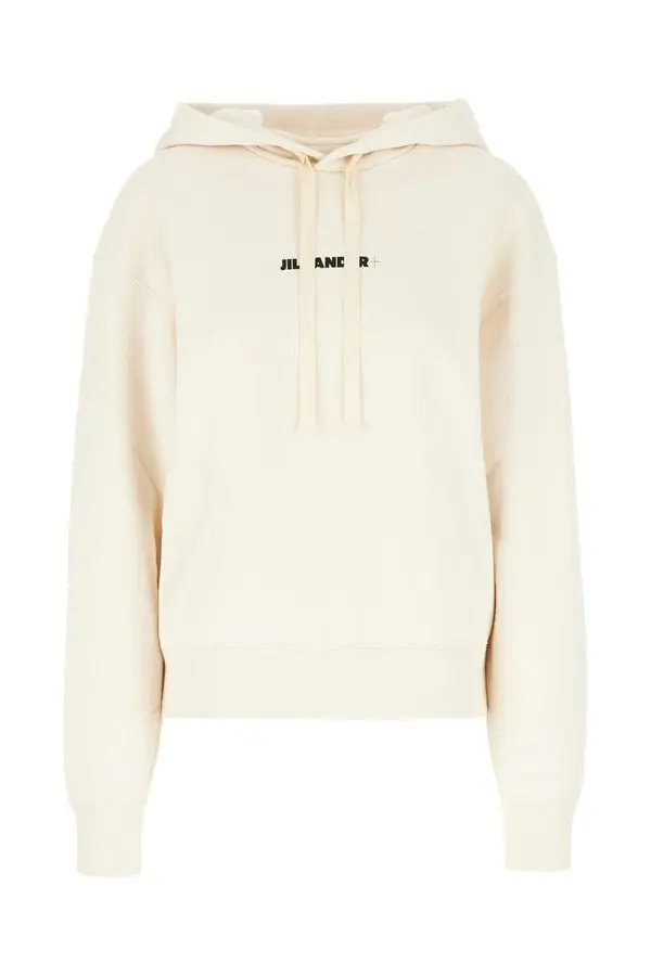 JIL SANDER Logo Hooded Sweatshirt