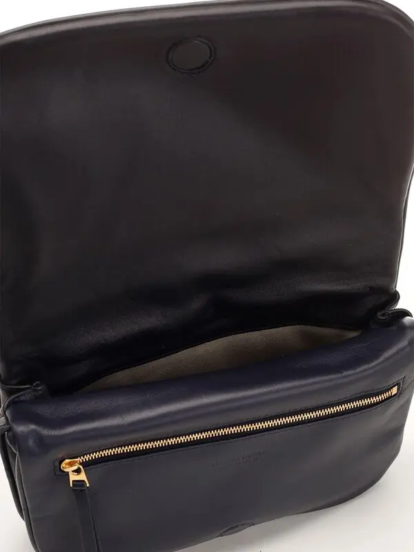 Bottega Veneta Intrecciato Motif Clutch Bag - Blue